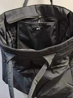 Uniqlo | Bags | Uniqlo Dark Gray Unisex Utility Bag With Front Pockets ...